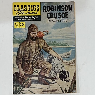 Classics Illustrated Robinson Crusoe #10 | eBay