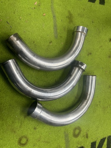 Kawasaki H2 750 H2B/C Triple 74-75 Exhaust Down Pipes X3 No Dings Etc ...