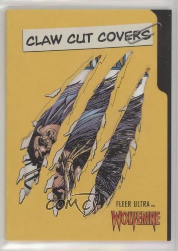 2023 Fleer Ultra Wolverine Claw Cut Covers 42/50 Marvel Comics Presents ...