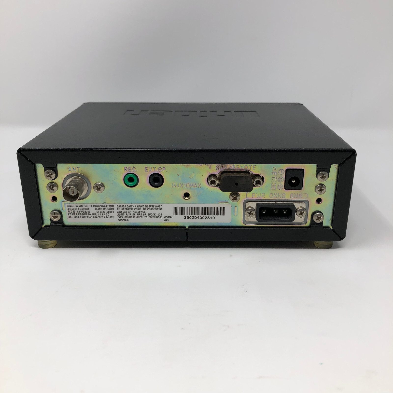 Uniden Bearcat BCD996XT Digital Mobile Scanner for sale online | eBay