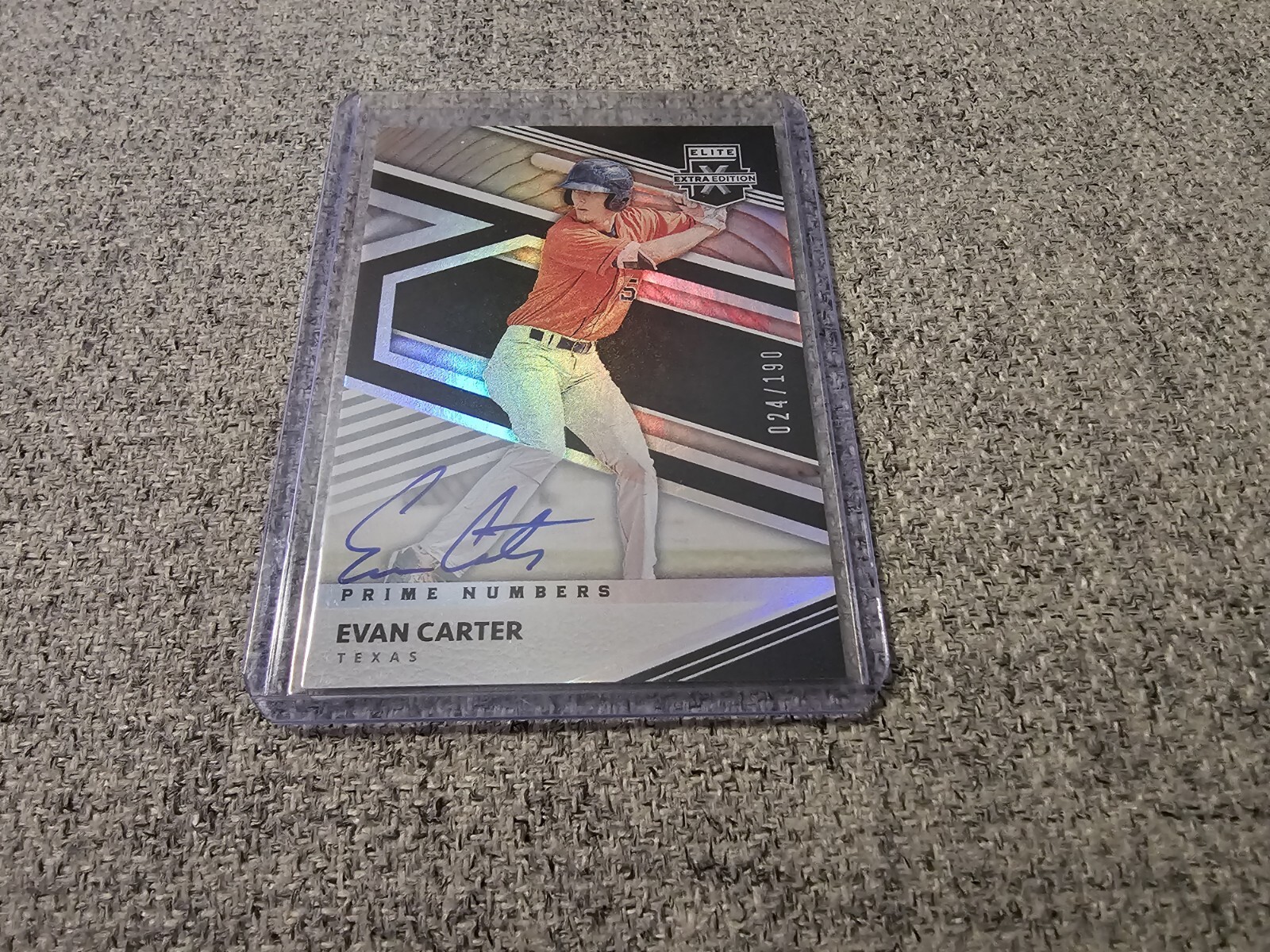 2020 Panini Elite Extra Edition - Prime Numbers A Signatures #50 Evan ...