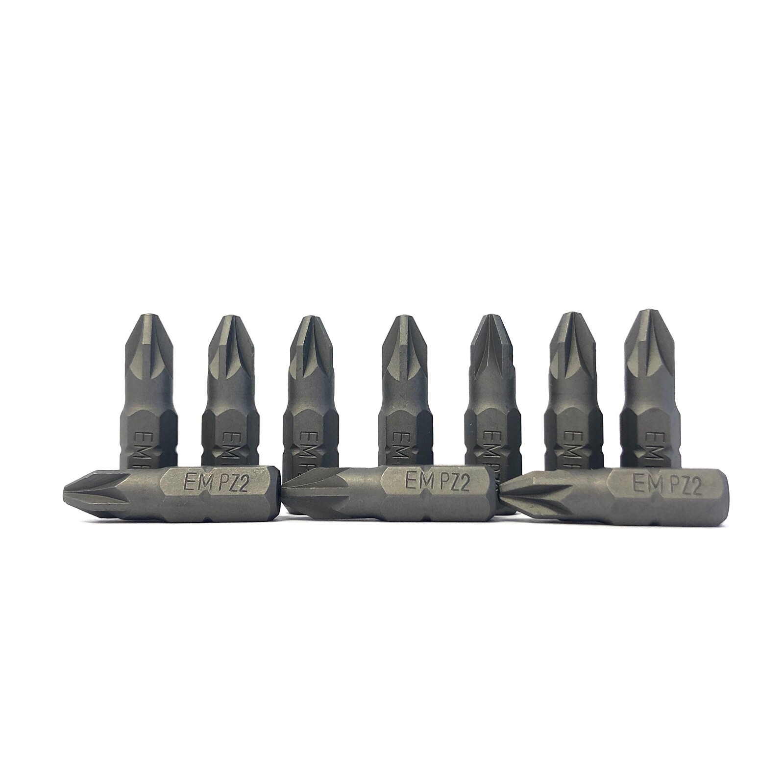 PZ2 Bit 25mm Drive 1/4" Pozi Screwdriver Insert Set PK 1 2 5 or 10 Ega ...