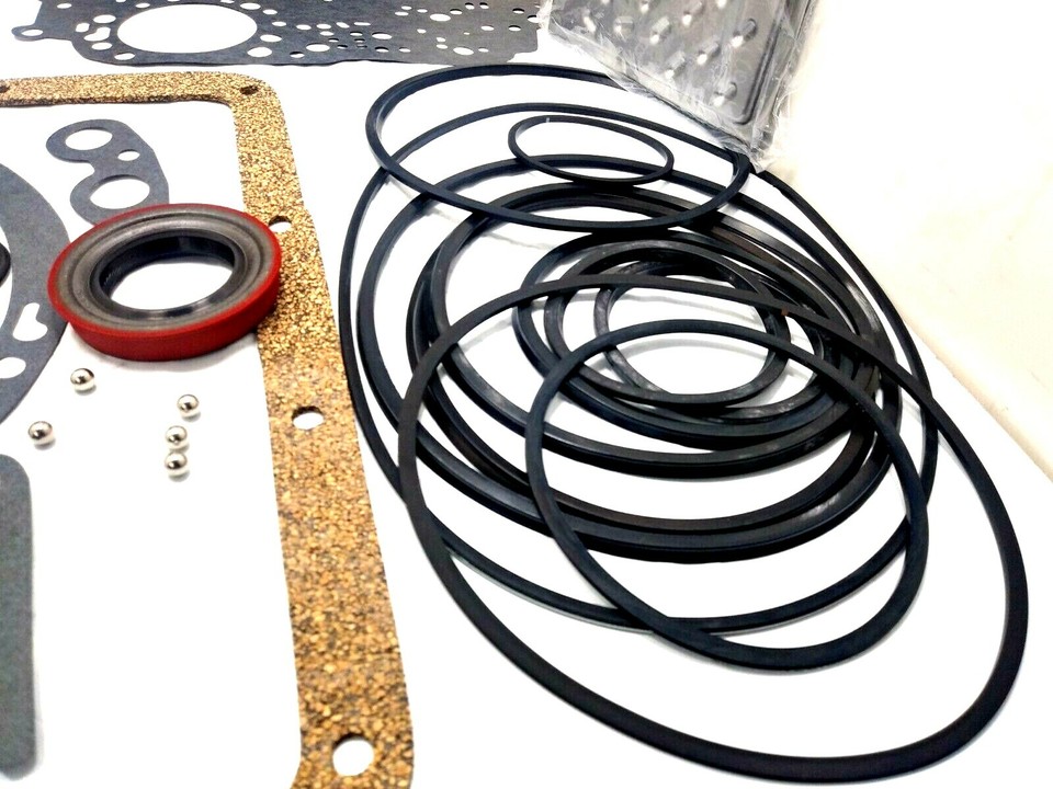 Turbo TH THM 350 350C Transmission External Seal & Gasket ReSeal Kit w ...