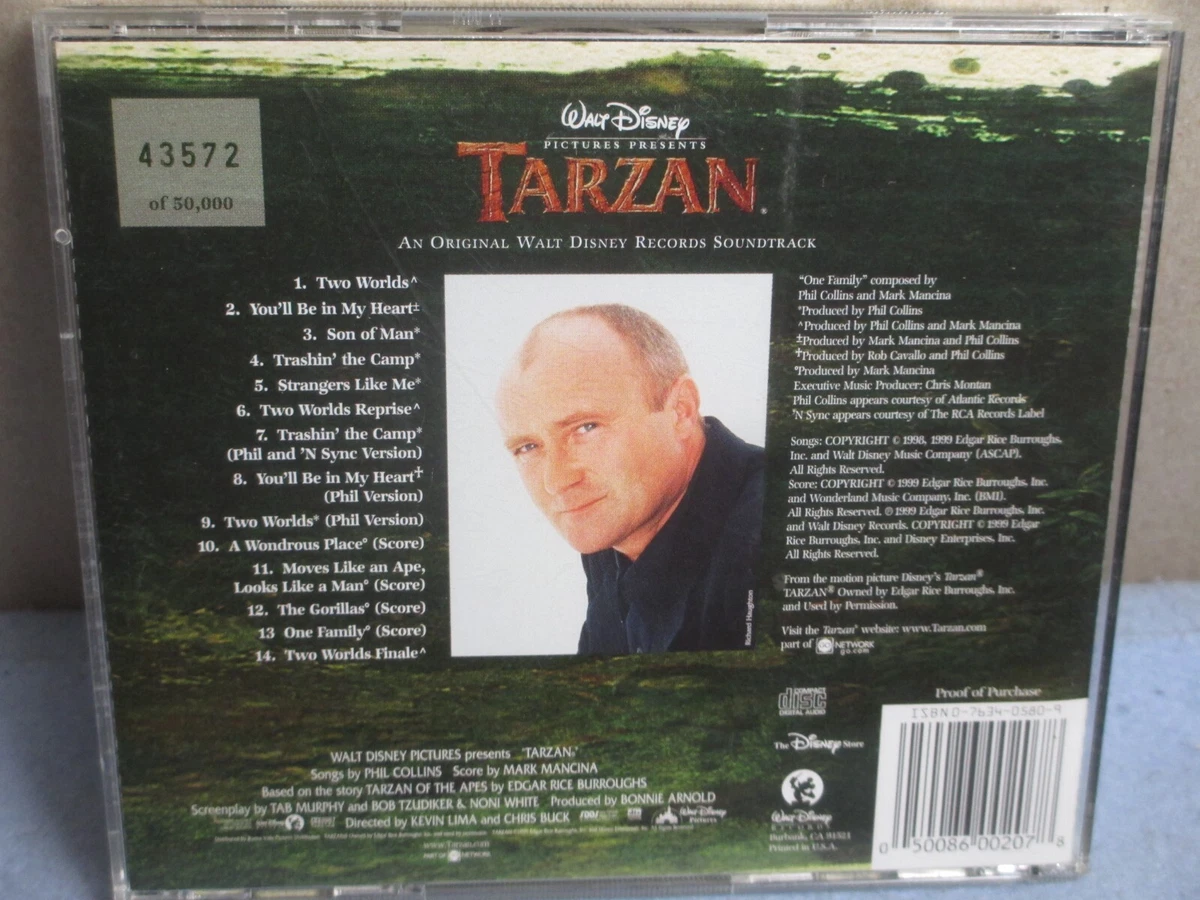 Tarzan Soundtrack Ebay
