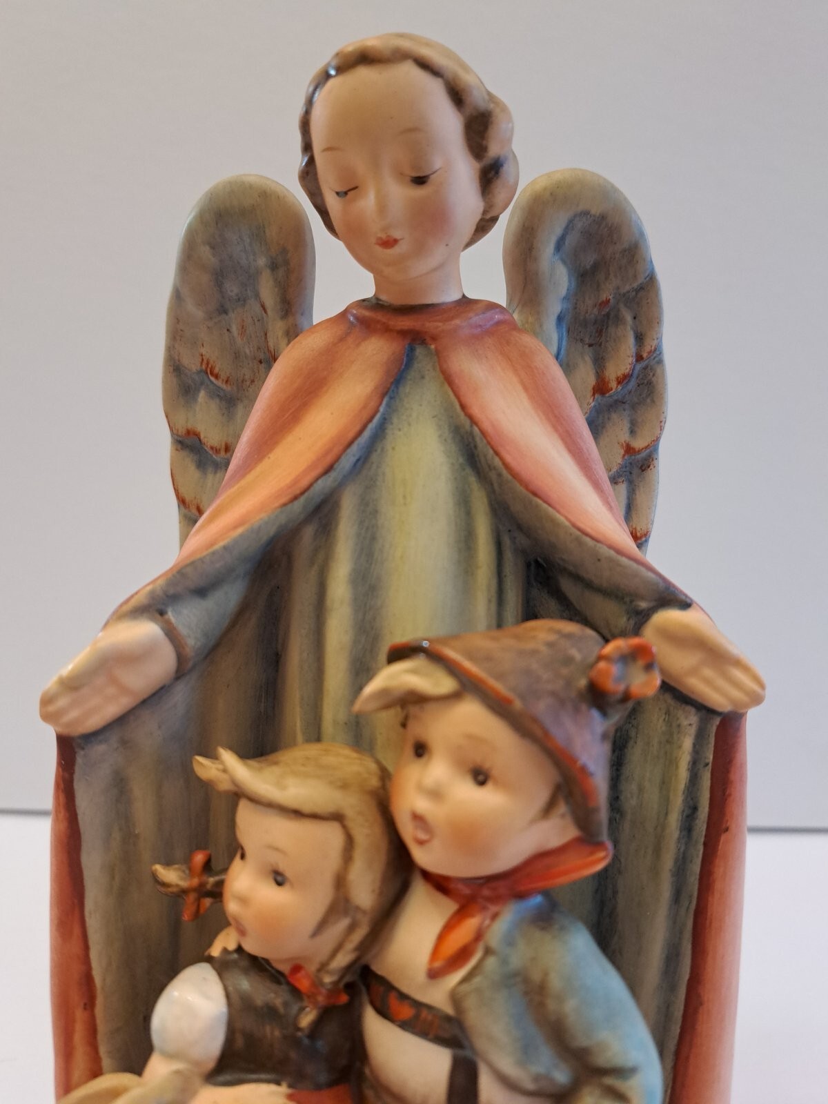 Hummel Guardian Angel porcelain figure 8 3/4, TMK 1, Vintage 1934-1949 ...
