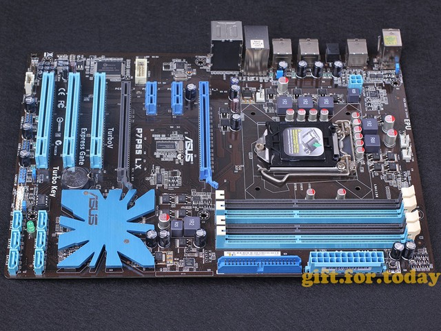 ASUS P7P55 LX, LGA1156 Socket, Intel (90-MIBB80-G0EAY0KZ) Motherboard ...