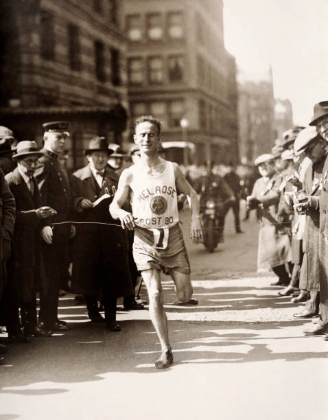 Clarence Demar Of Usa During The Men'S Marathon 1924 Olympics OLD PHOTO ...