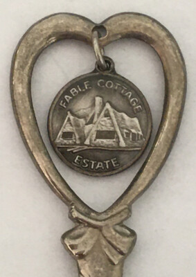 Vintage Souvenir Spoon Collectible Fable Cottage Estate Victoria BC ...