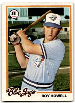 1978 Topps Roy Howell Toronto Blue Jays #394 | eBay