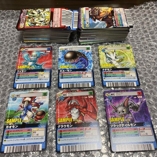 Digimon Digital Monster Card Game TCG Japanese Lot V-mon, whamon ...
