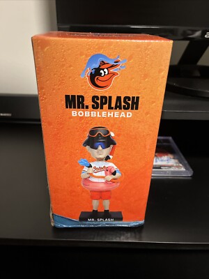 Baltimore Orioles Mr. Splash Bobblehead (2024 SGA) *Brand NEW in Box ...