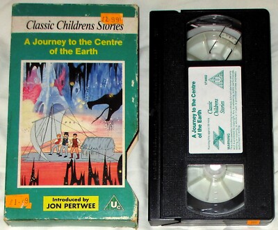 Filmation Journey to the Centre of the Earth RARE UK VHS TAPE Jon ...