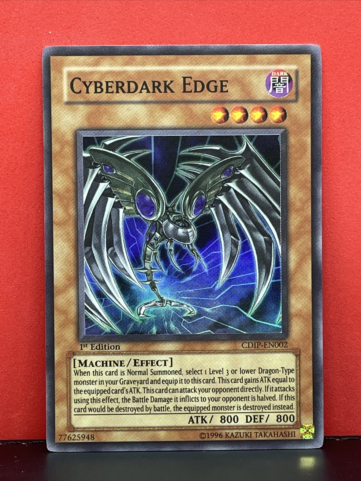 Cyberdark Edge - CDIP-EN002 - Super Rare - 1st Edition Yugioh! - NM | eBay