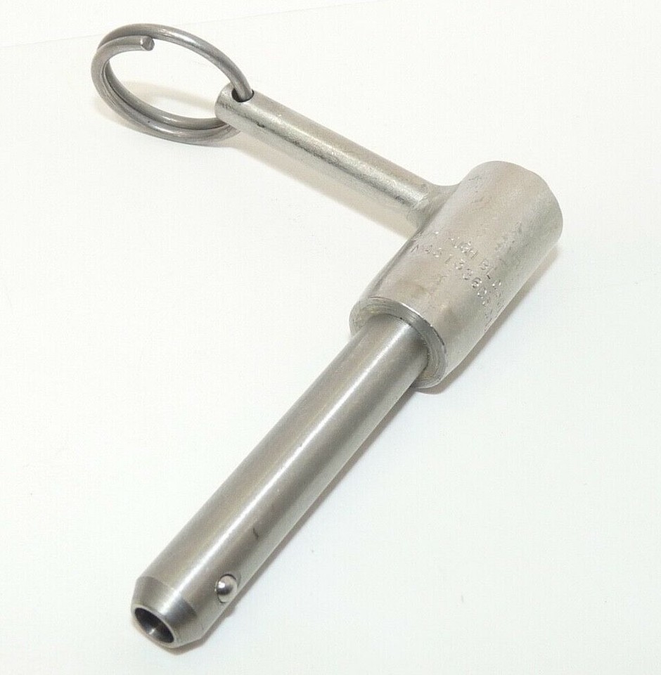 Avibank AVK NAS1336C5C16D Button Stainless Ball Lock Pin 3/8 in D 1.6 ...