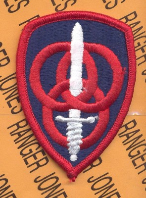 US ARMY 3rd Personnel Command SSI dress uniform patch Blue | eBay
