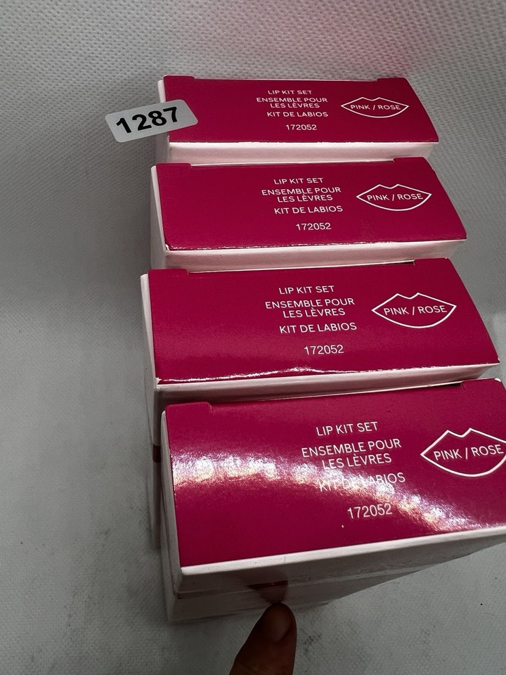 new MARY KAY PINK ROSE LIP KIT SET~172052 FULL-SIZE LIPSTICK & LIP ...