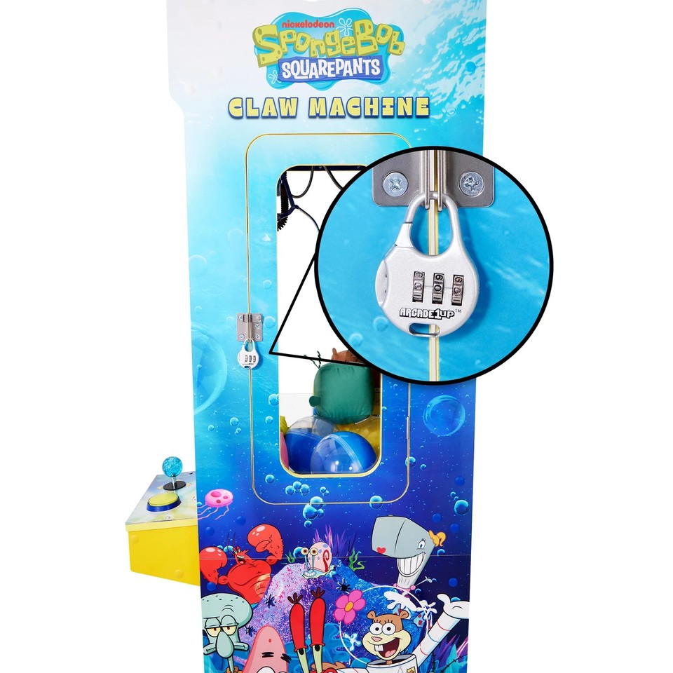 NEW SpongeBob SquarePants Claw Machine Full Size Game with Plush ...