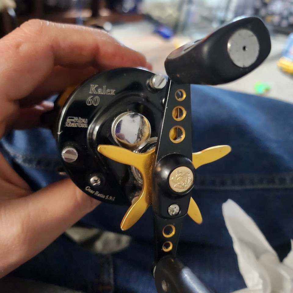 ABU GARCIA AMBASSADEUR KALEX 60 Bait Casting FISHING REEL Lot C13 | eBay
