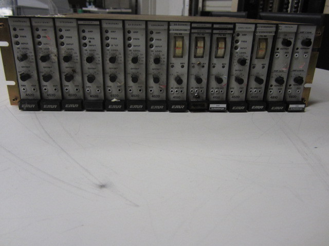 EMR Schlumberger Rack with 4150 Subcarrier Discriminator/4520/4810/4830 ...