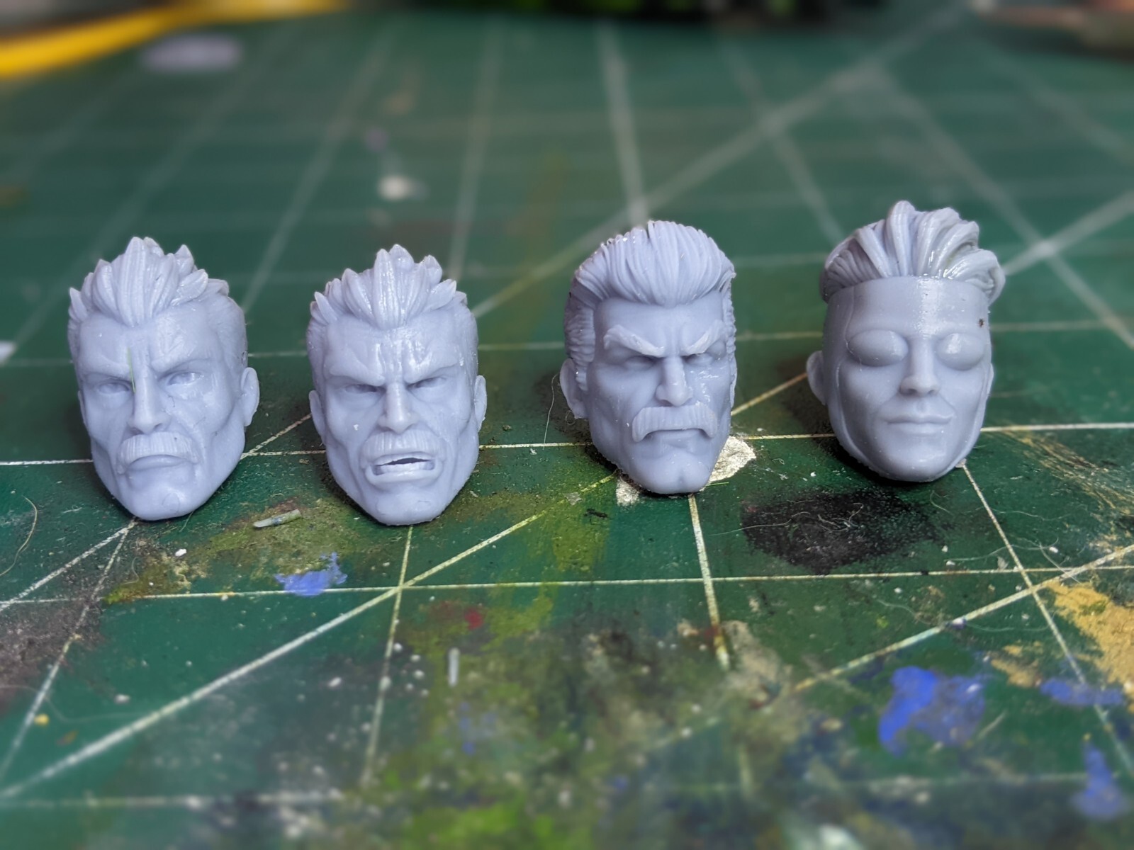 Invincible Custom Heads Omni Man Mark Grayson For Actionfigures Marvel ...