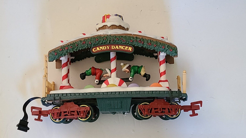 Candy Dancer New Bright Holiday Express 387 384 Animated Train Car ...