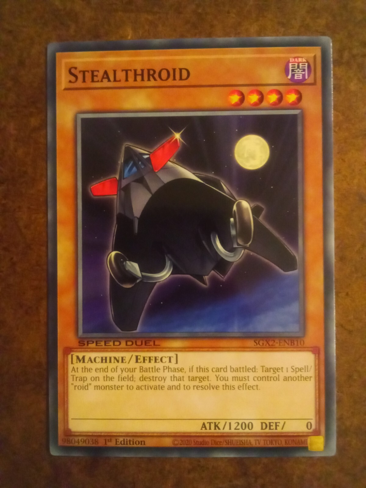 Stealthroid SGX2-ENB10 Yugioh Card | eBay