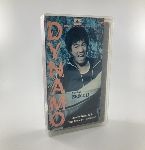 Bruce Li in Dynamo (VHS) 1994 Video Eternal Films RARE Kung Fu HTF ...