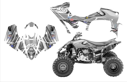 2014 - 2019 YFZ450R 450SE graphics wrap kit Free Custom Service #1216 ...