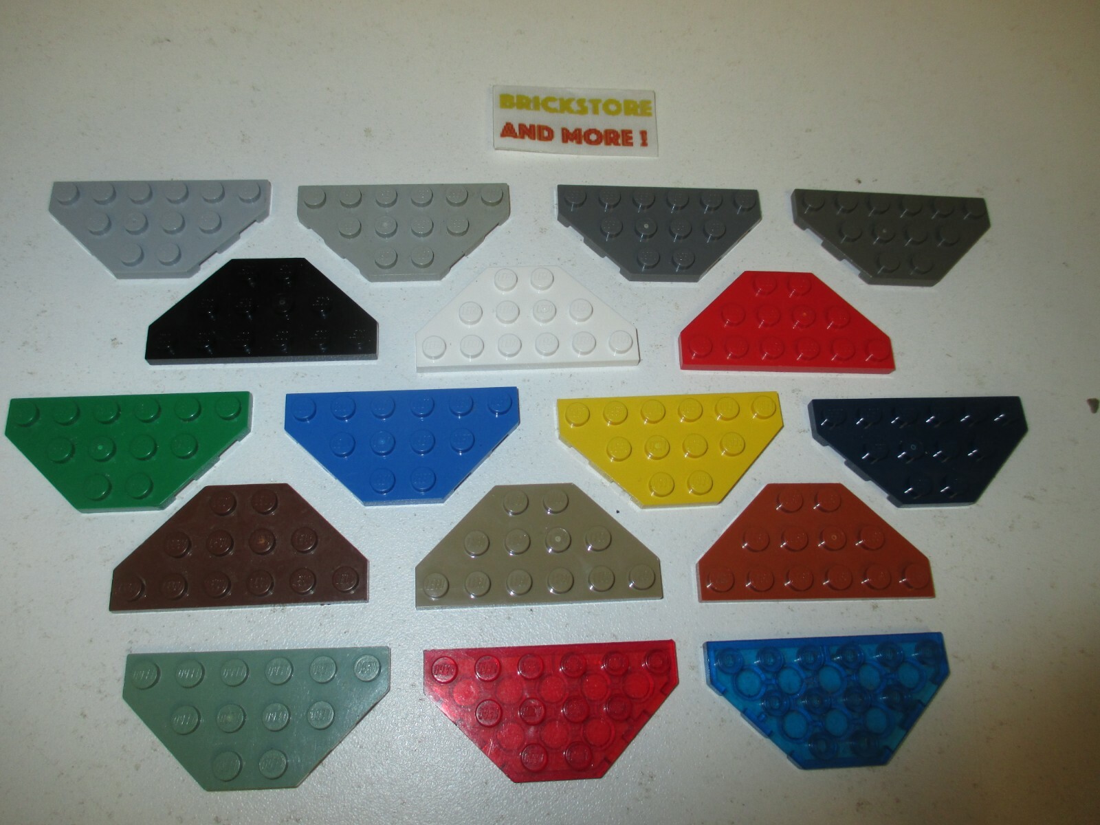 Lego - Plate Wedge Plaque 3x6 6x3 2419 - Choose Color & Quantity | eBay