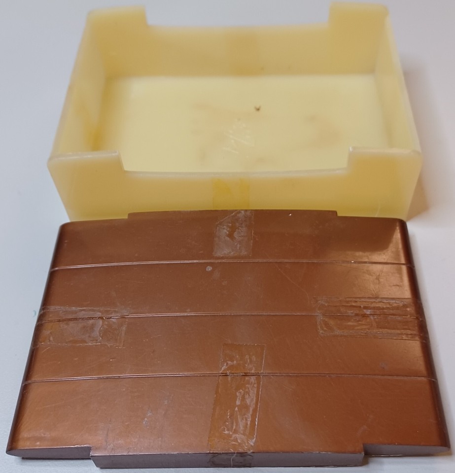 Vtg Hickok Plastic Trinket Jewelry Dresser Box with Lid USA | eBay