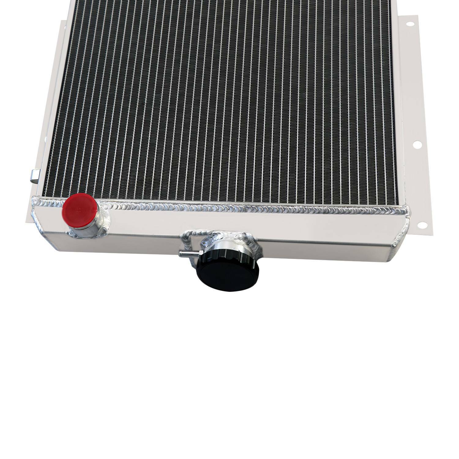 3 Row Aluminum Radiator For 1966-1974 1968 Jeep DJ5 Cars 2.2L 3.7L 3.8L ...