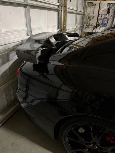 Carbon Fiber Rear Spoiler Car Boot Lip Wing Parts For Ferrari F430 | eBay