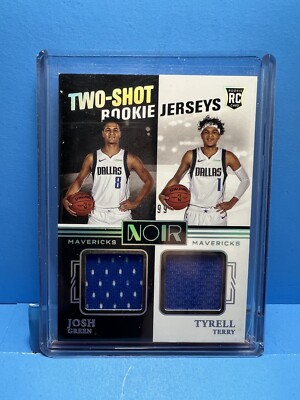 Josh Green & Tyrell Terry 2020-21 Panini Noir Basketball #TS-JTY 39/99 ...