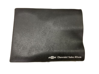 1970 Chevrolet Colors and Fabrics Dealer Sales Book SR7 | eBay