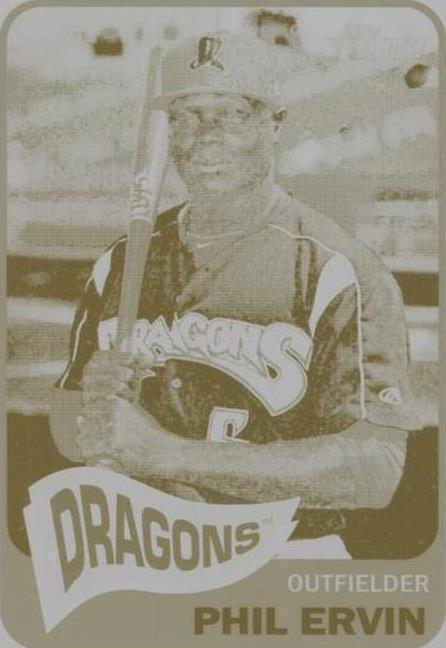 2014 Topps Heritage Minor League Edition - Phil Ervin #117 Printing ...