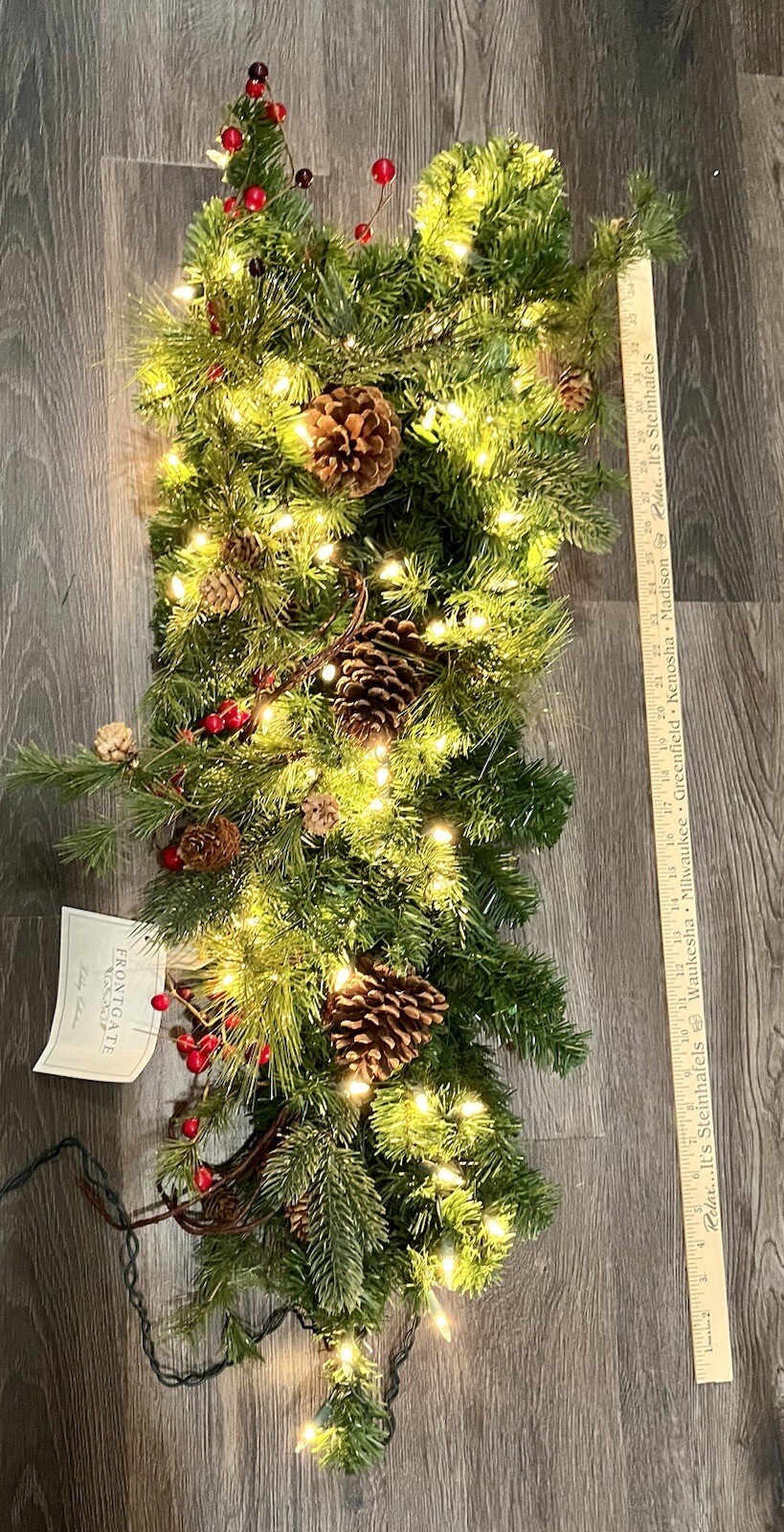 New Frontgate Holiday Collection Christmas Pre-Lit Classic Teardrop ...