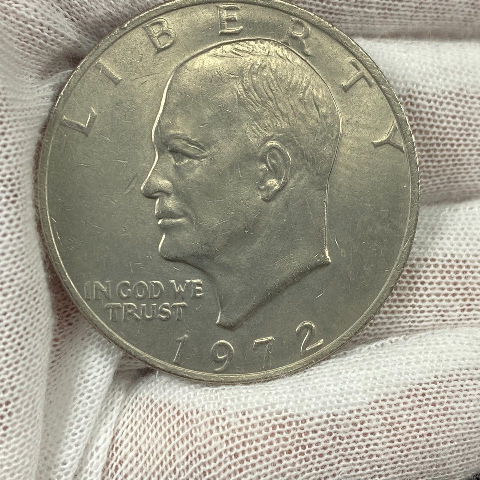 1972 TYPE 2 CLAD EISENHOWER DOLLAR | eBay