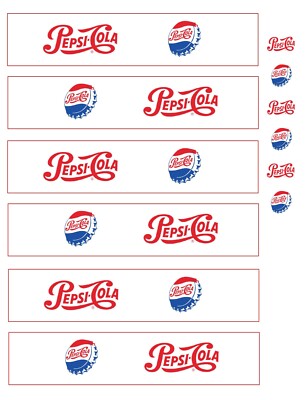 O Scale Truck / Trailer Decals. " Pepsi " | eBay