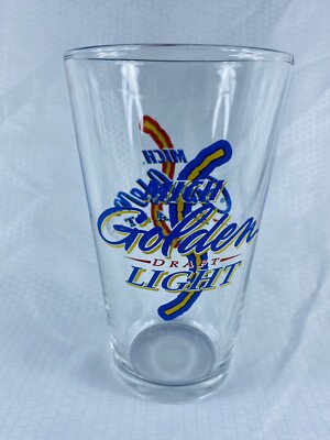 MICH GOLDEN LIGHT DRAFT - MICH GOLDEN DRAFT - Pint Beer Glass | eBay