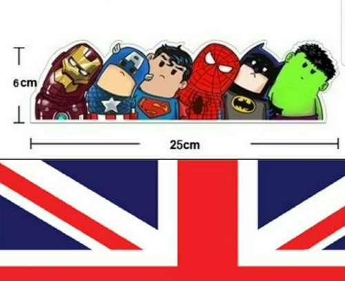 MARVEL AVENGERS UNIVERSE CAR DECAL STICKER BUMPER WINDOW STICKER ...