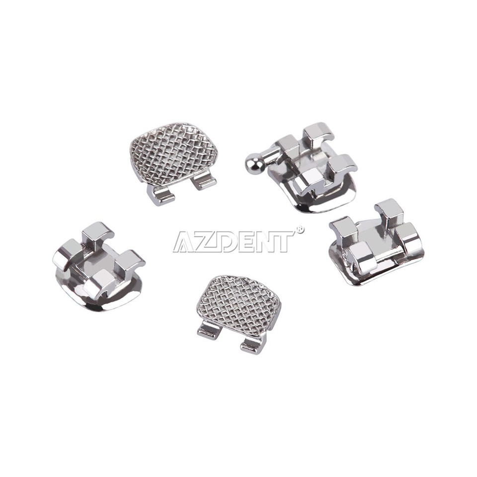 50 Packs AZDENT Dental Orthodontic Bracket Braces Mini Edgewise .022 ...