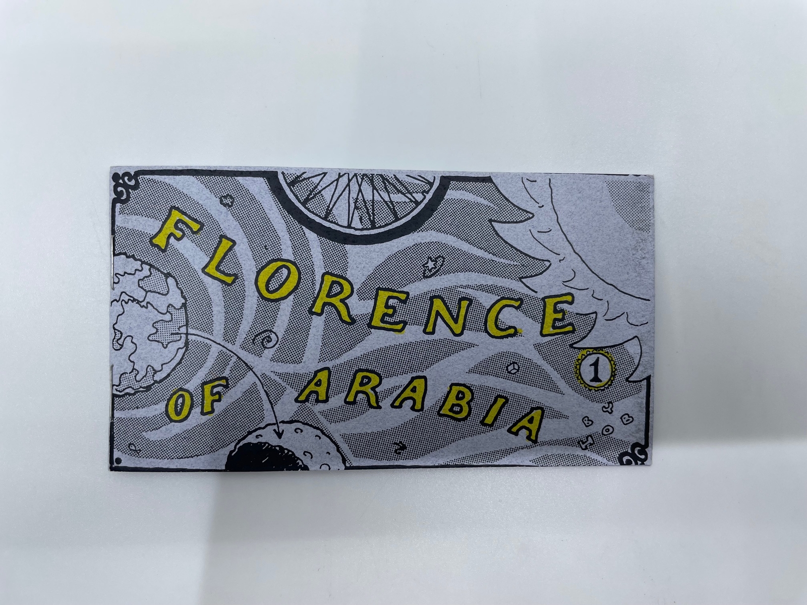 Rare Art Zine FLORENCE OF ARABIA #1 By Hob 1999 Mini-Zine Comic Comix ...