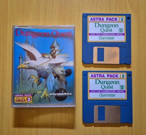 AMIGA Floppy Disk Game Software (ASTRA PACK) DUNGEON QUEST | eBay UK