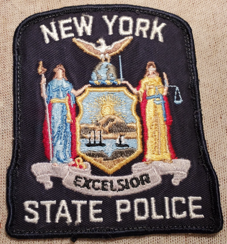 NY New York State Police Shoulder Patch | eBay