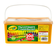 Crayola Ultimate Crayon Bucket 200 Crayons C7118 for sale online | eBay