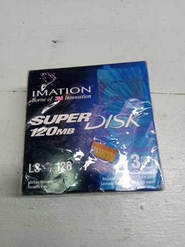 Imation 120MB SuperDisk LS-120 3-Pack Sealed | eBay