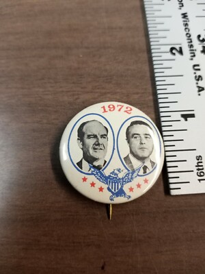 George McGovern Political Pin | eBay