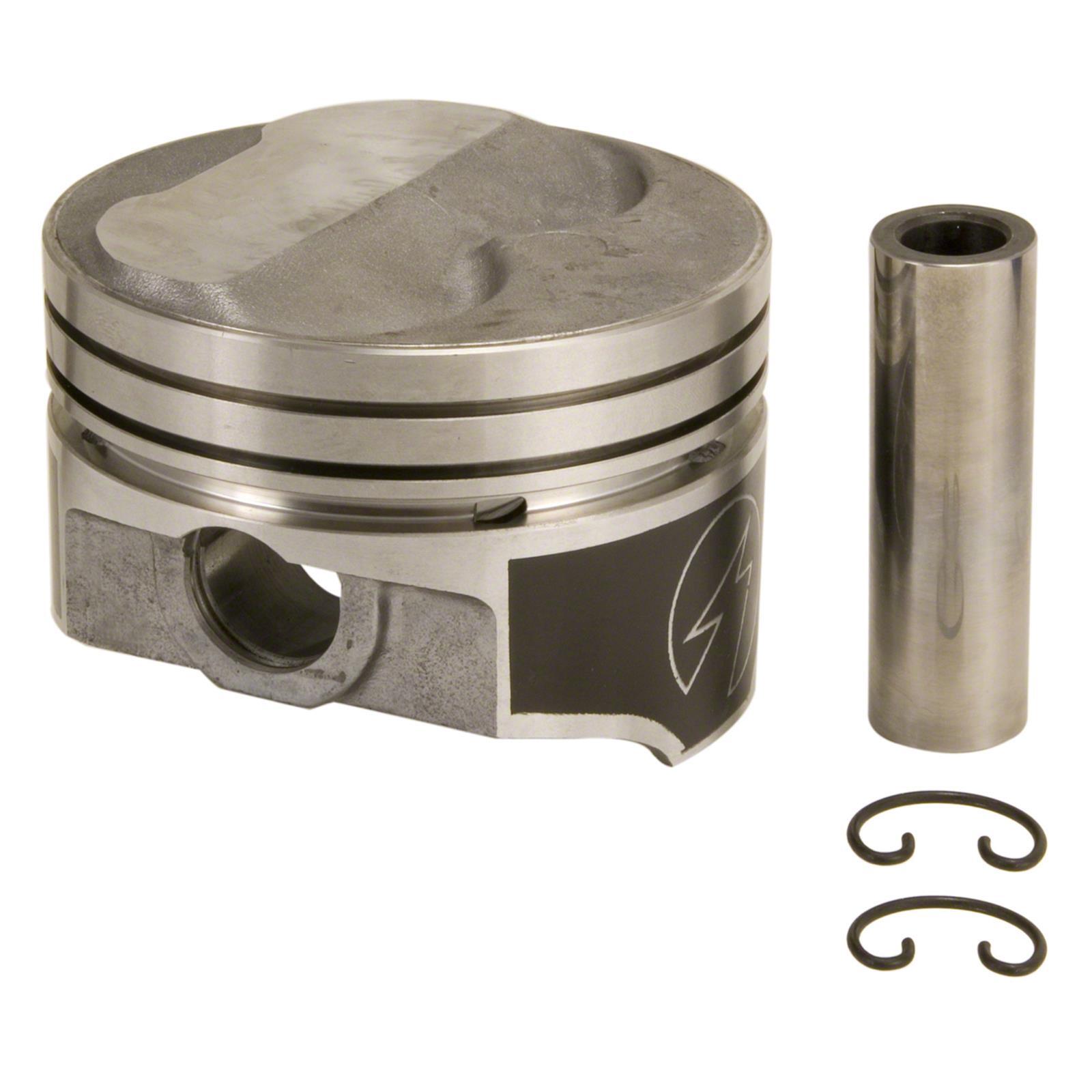 SPEED PRO Hypereutectic 11.8cc Dome Pistons Set/8 for Chevy SB 350 12:1 ...