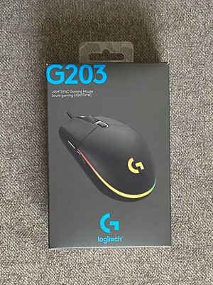 Logitech G203 LightSync Wired Gaming Mouse (910005790) 97855155948 | eBay