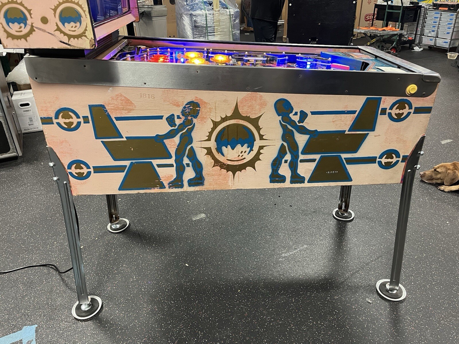 1983 BALLY GOLD BALL PINBALL MACHINE PROFESSIONAL TECHS FULL LEDS PLAYS ...